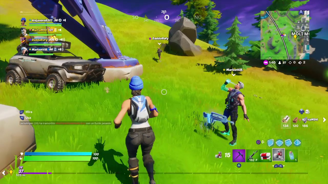 Fortnite - Dream Team Is On Fire w/ DaddoRufy & MartaM94 - YouTube