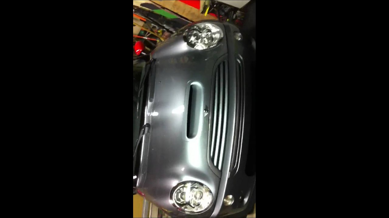 Mini Cooper R53 custom paint anticrome - YouTube