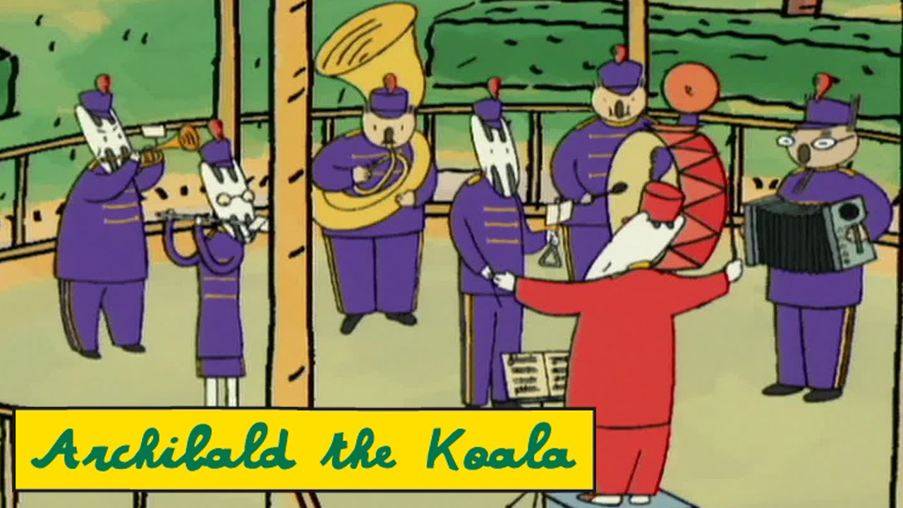 Archibald le Koala - La fanfare S01E10 HD - YouTube