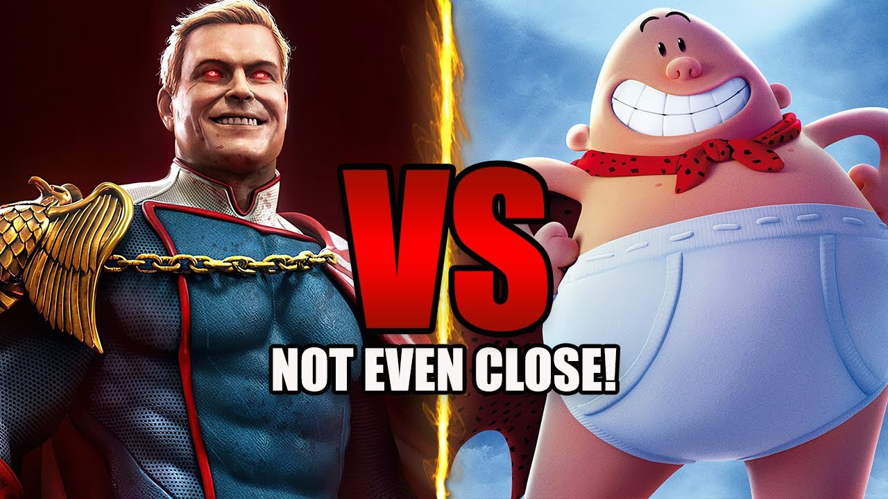 Why Homelander VS Captain Underpants Is Closer Than You Think! - YouTube
