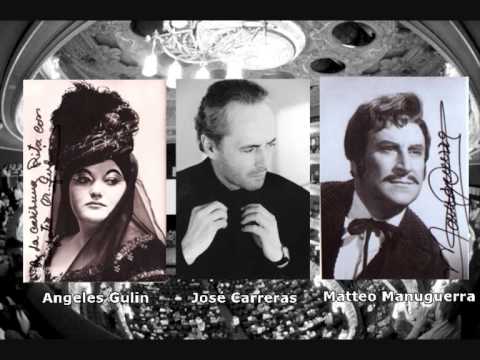 Angeles Gulin & Jose Carreras-Luisa Miller-Cabaletta-"Lo vidi, e 'l ...