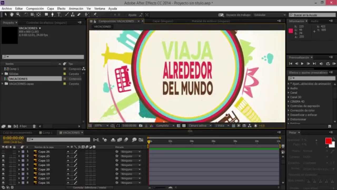 Tutorial After Effects - Animaciones rápidas y faciles con Motion Monkey - YouTube
