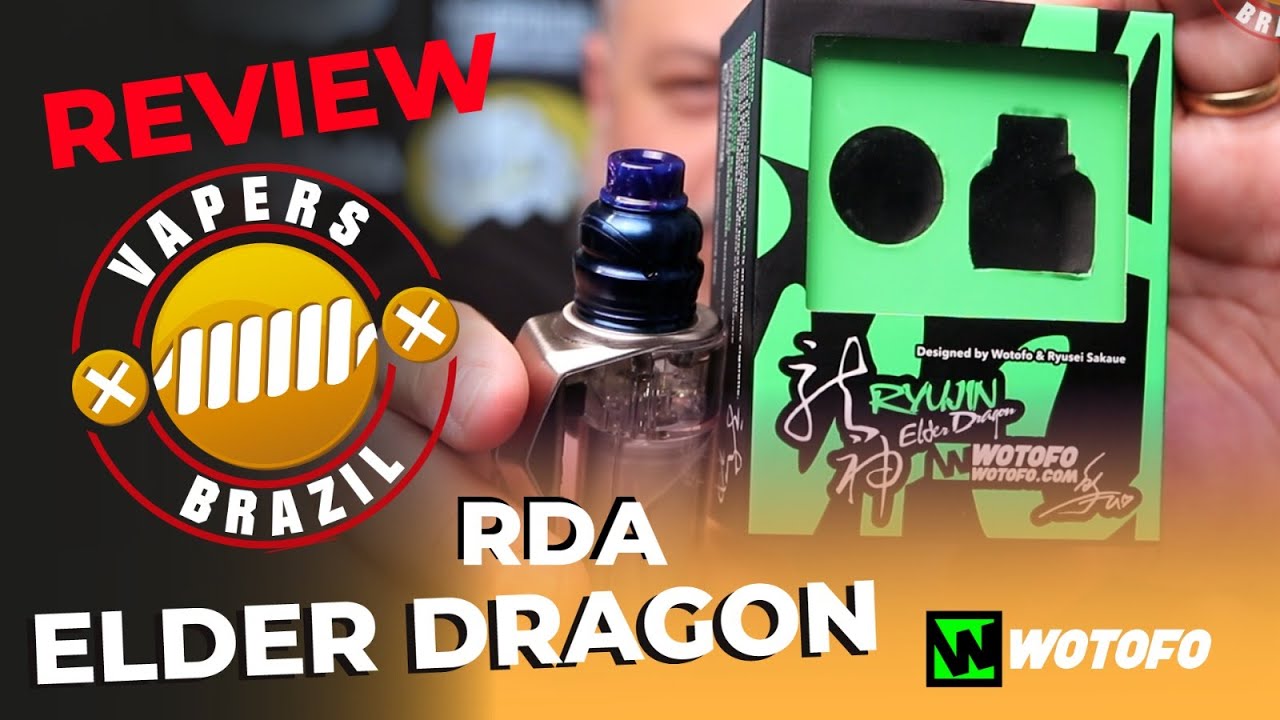 Wotofo Elder Dragon RDA - Um Single Coil Excelente . Veja no Review ...