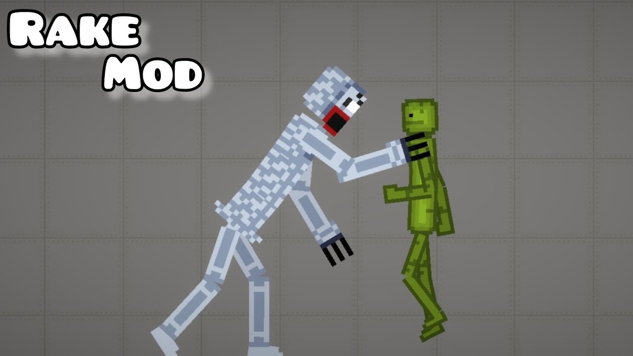 the rake mod|melon playground - YouTube