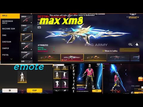 free fire new evo xm8., max xm8 full video para sansum s1 s3 j7 j5 a5 ...