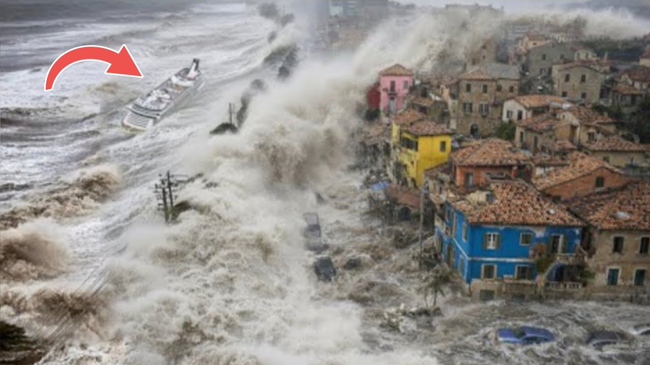 Tragedy in Italy Shakes the World! Cyclone Harry Rages Brutally Across ...