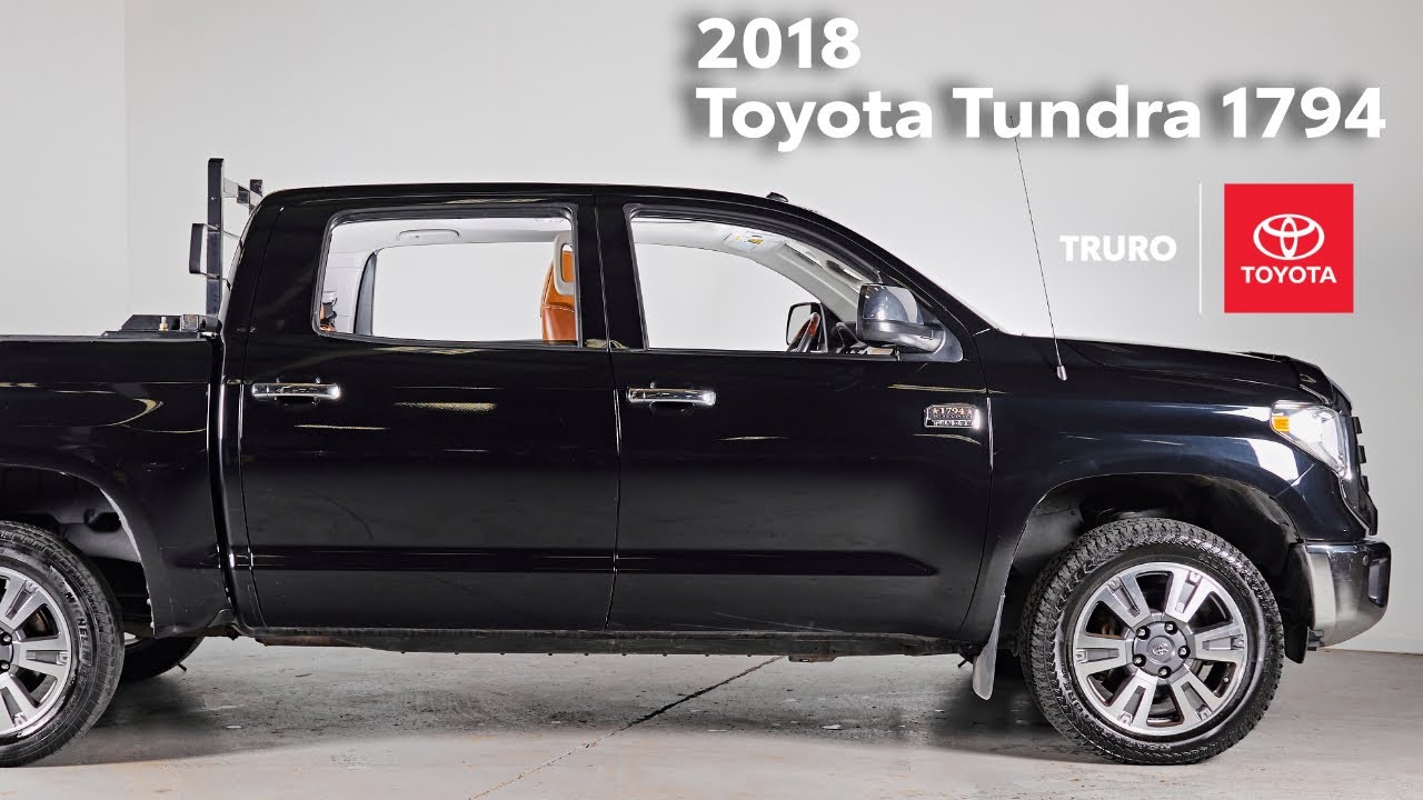 Truro Toyota Presents 2018 Toyota Tundra Platinum 5.7L V8 (1794 Edition ...