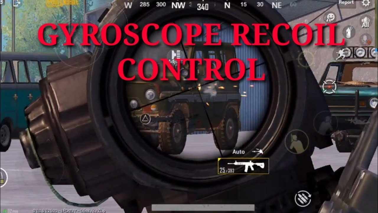 |PUBG MOBILE| GYROSCOPE RECOIL CONTROL BEST SENSITIVITY - YouTube