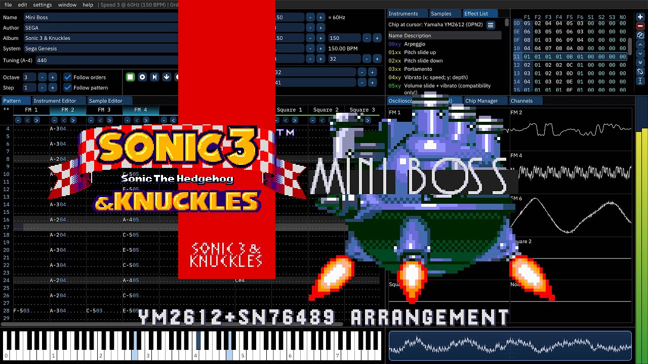 Mini Boss Extended - Sonic 3 & Knuckles (Album) [YM2612 + SN76489 ...