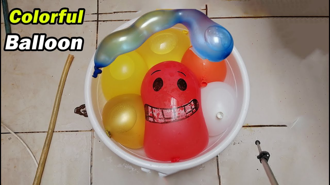 Popping Balloon | Pop Colorful Water Balloons - Fun Water Balloon ...