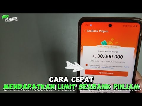 Cara Mudah Memunculkan Fitur SeaBank Pinjam Limit 30Juta - YouTube