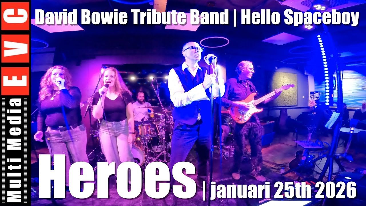 Heroes | By David Bowie Tribute Band Hello Spaceboy in 2026 - YouTube