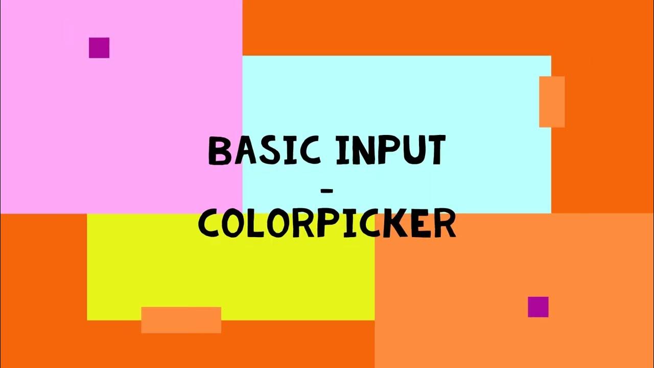 07 - Sobre WinUI 3 Gallery - Basic Input - ColorPicker - YouTube