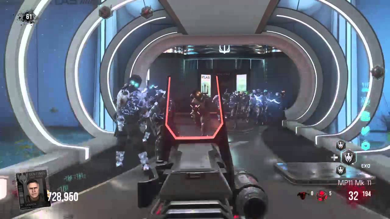 Descent Round 61 - Advanced Warfare Exo Zombies (tigmate's Live PS4 ...