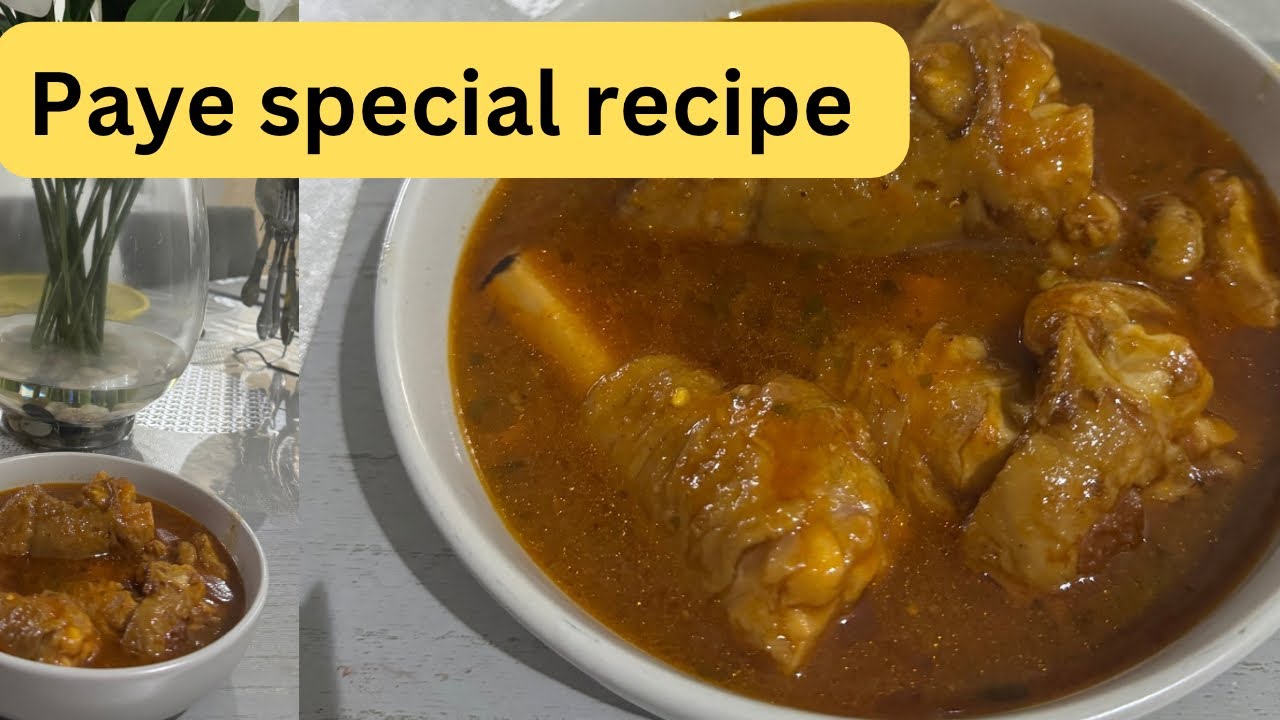 Paye curry || quick and easy recipe of paye || Tasty recipe of paye ...