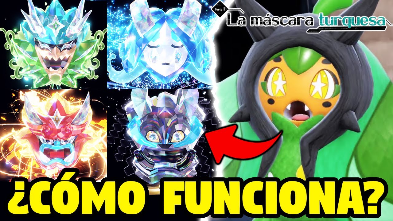 ¡ASÍ FUNCIONAN TODAS las FORMAS de OGERPON en DLC ESCARLATA y PÚRPURA ...
