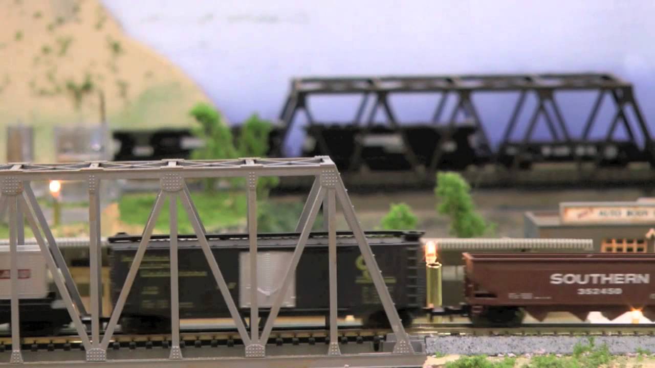 N Scale Trains Coal Works - YouTube