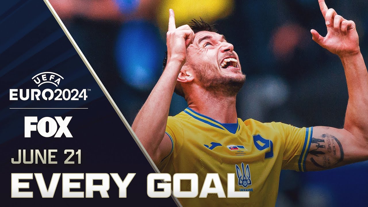 UEFA Euro 2024: Every goal from Friday, June 21 | FOX Soccer - YouTube