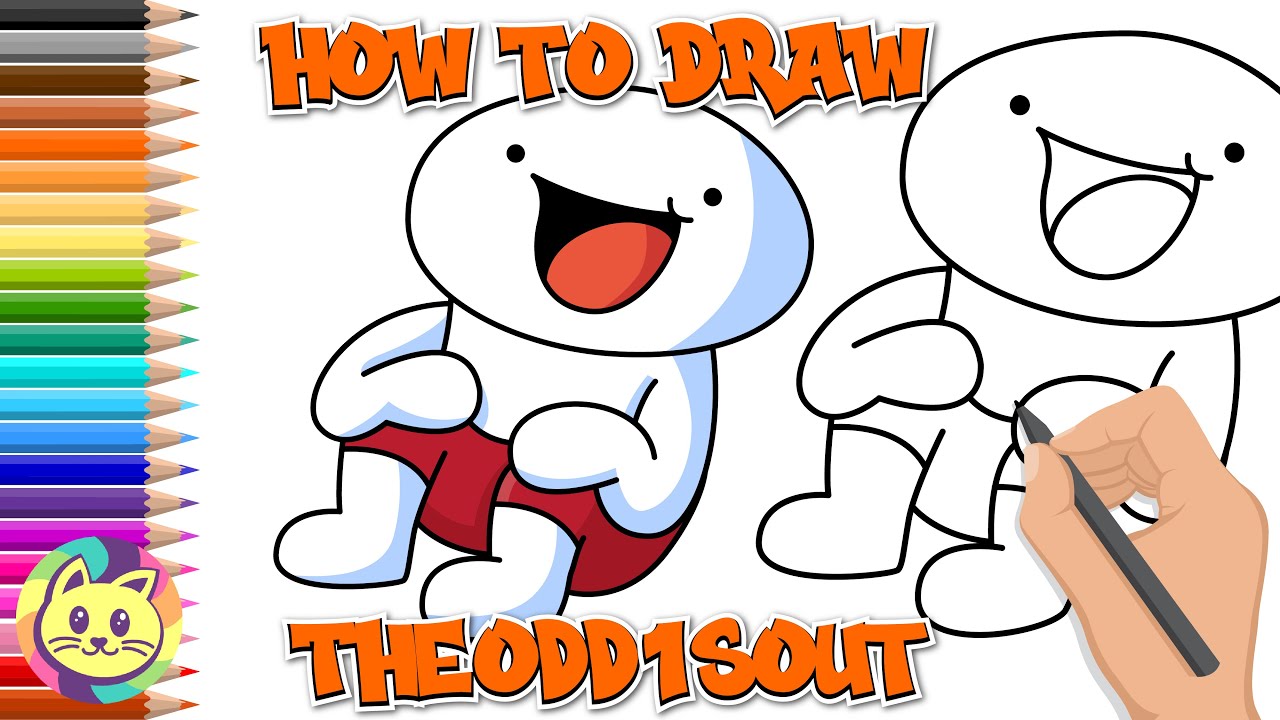 Drawing and Coloring James From TheOdd1sOut | How to Draw famous ...