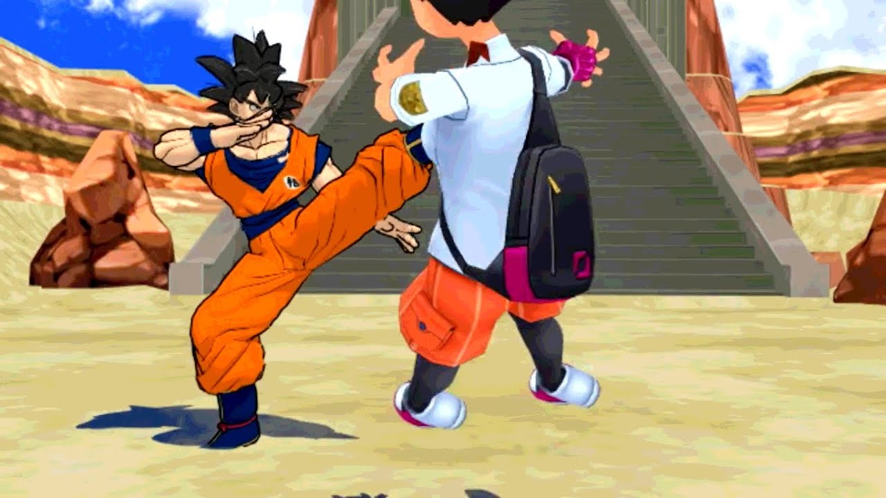 Nemona Battles Goku Mmd Youtube