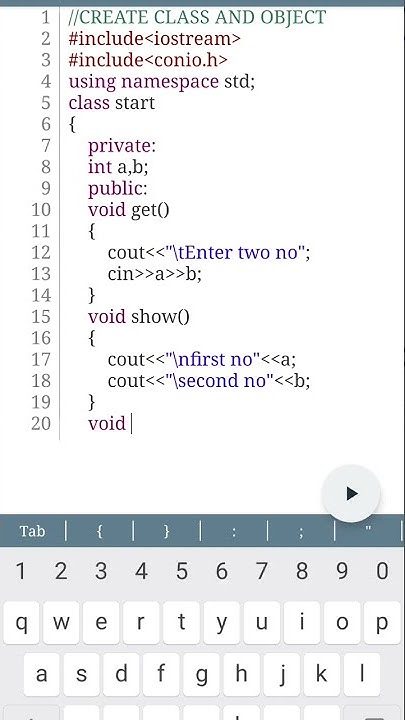 create class and object in c++ | prepare for tcs #shorts #coding #programming #cplusplus # ...