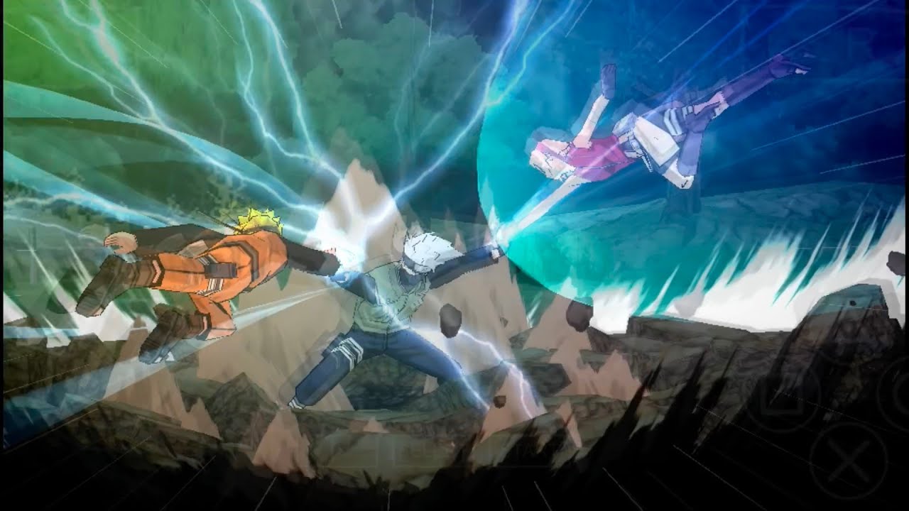 Naruto Shippuden ( Naruto First Mission Fight the Kakashi ) Gameplay ...