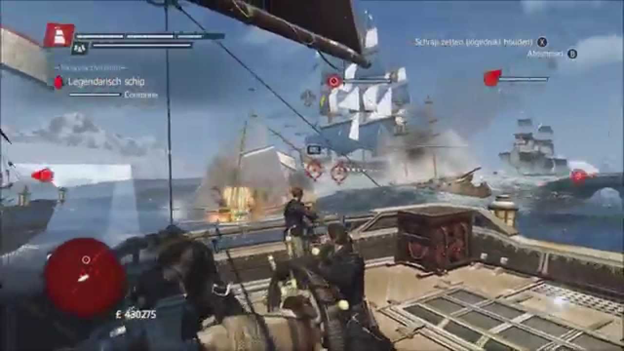 Assassin's Creed Rogue: Legendary ship Couronne (The battle of Labrador ...