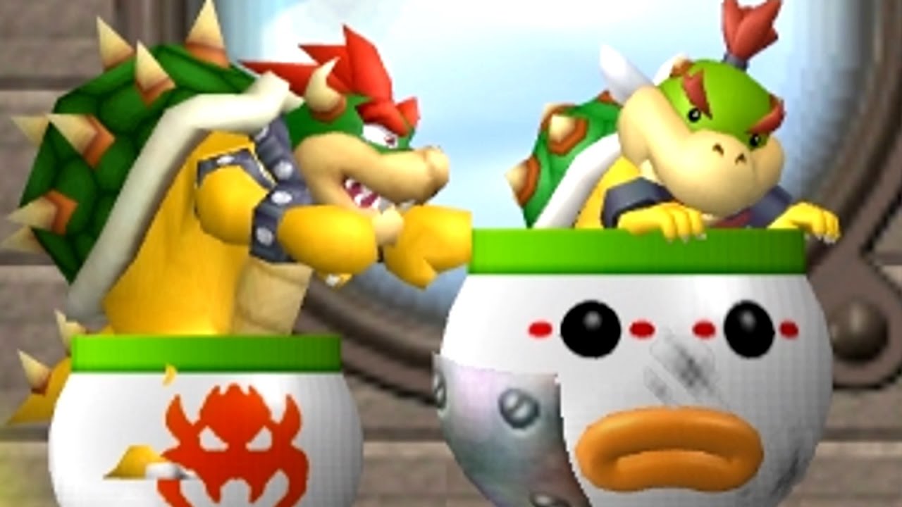 New Super Bowser Wii - All Airship Levels (Bowser vs Bowser Jr.) - YouTube