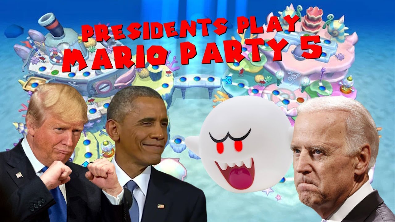 Trump, Biden & Obama Play Mario Party 5 (Ep. 4) - YouTube