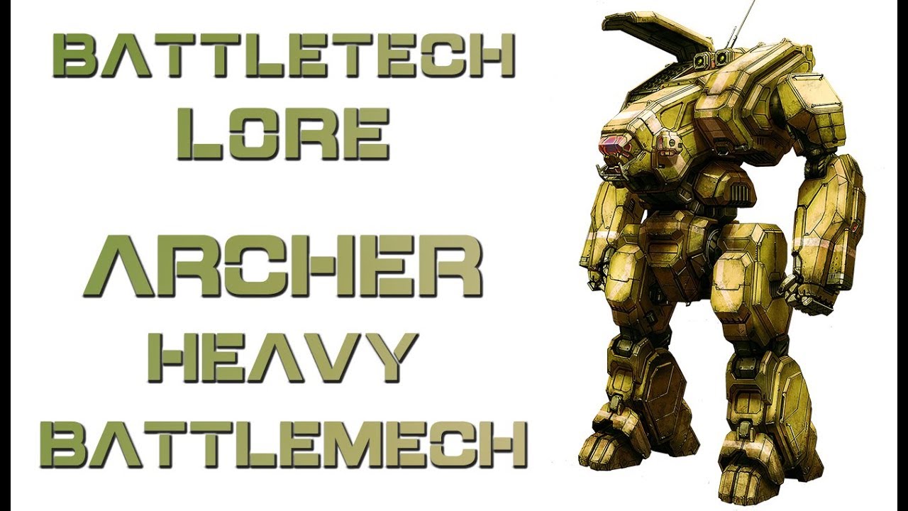 Battletech Lore - Archer Heavy Battlemech - YouTube