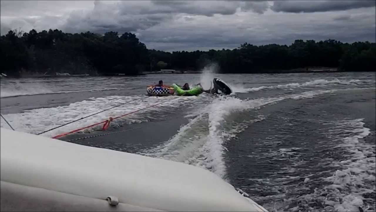 Legend Lake Tubing Wipeouts 2013 - YouTube