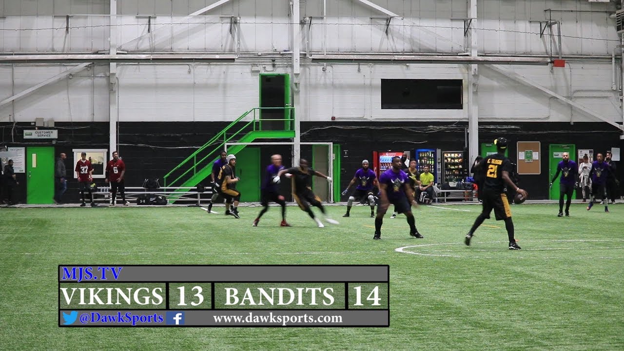 BANDITS VS VIKINGS - 2018 DAWKSPORTS MEN FALL SEASON - YouTube