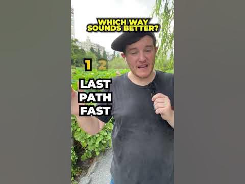 How Do You Say These Words - YouTube