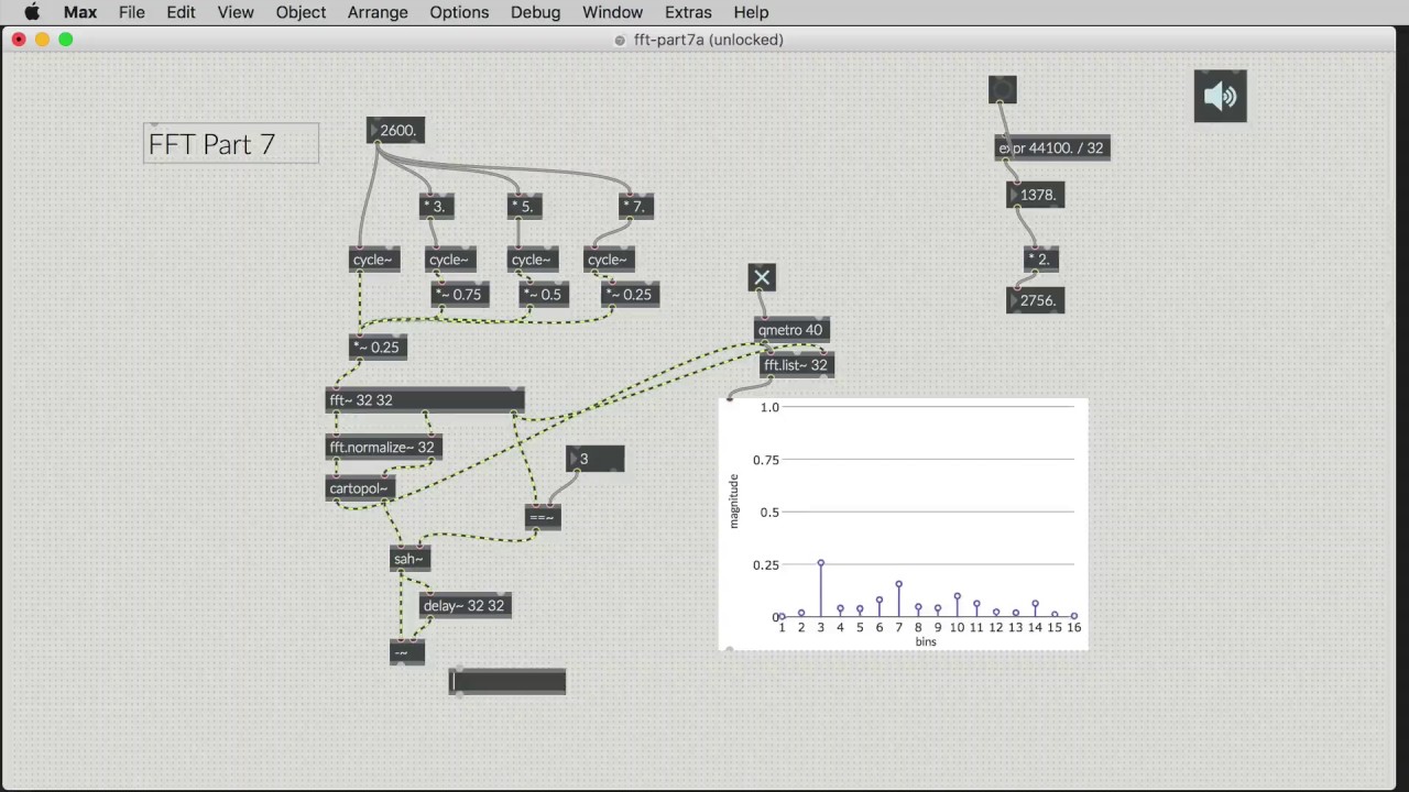 Advanced Max: FFTs, Part 7 - YouTube