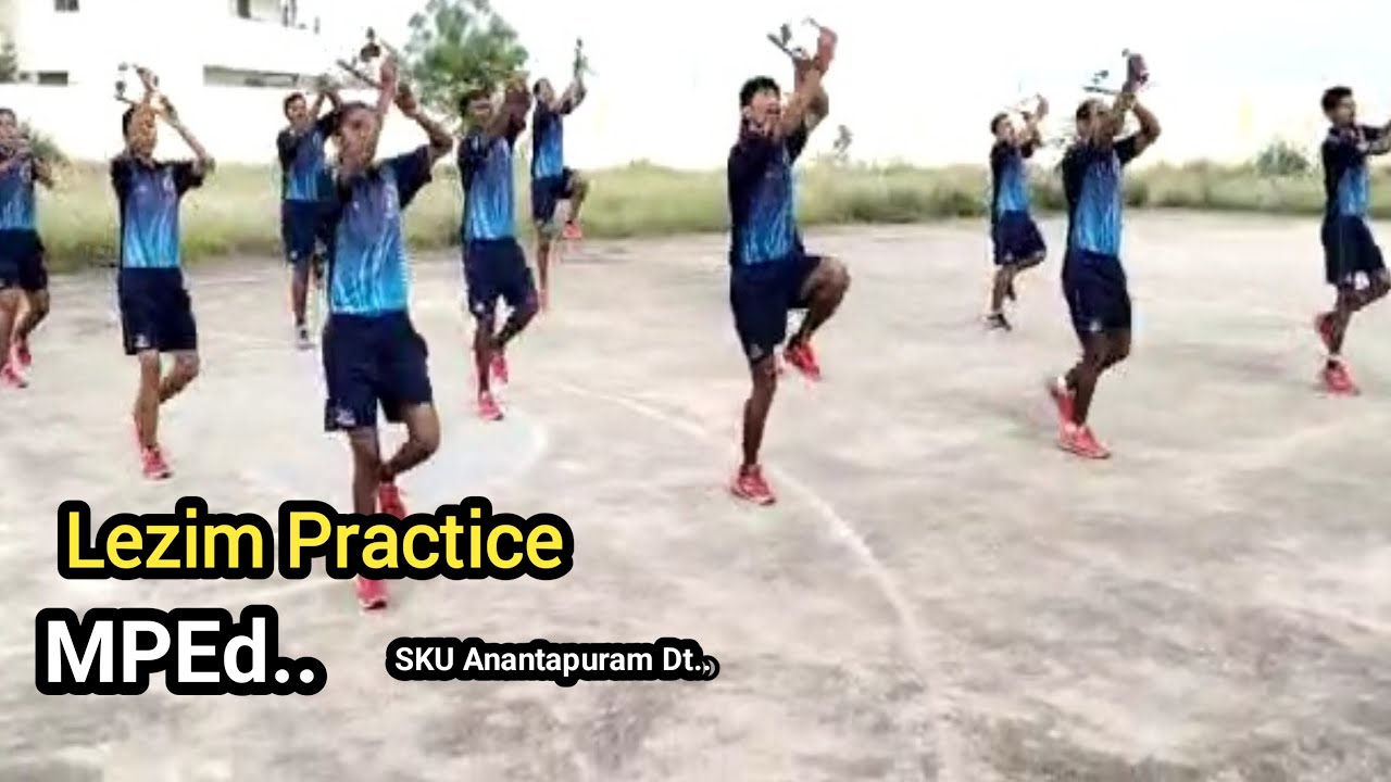 lezim practice | mped sk university | with folk music ...