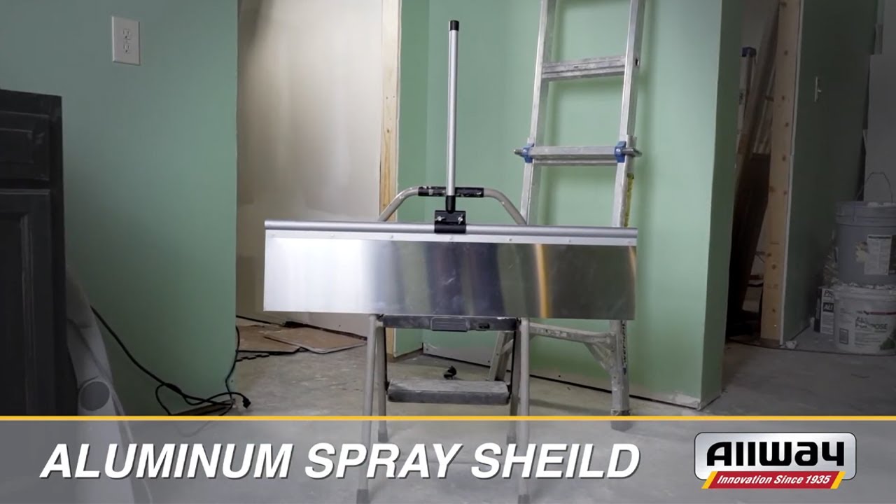 ALLWAY® Aluminum Spray Shield - YouTube