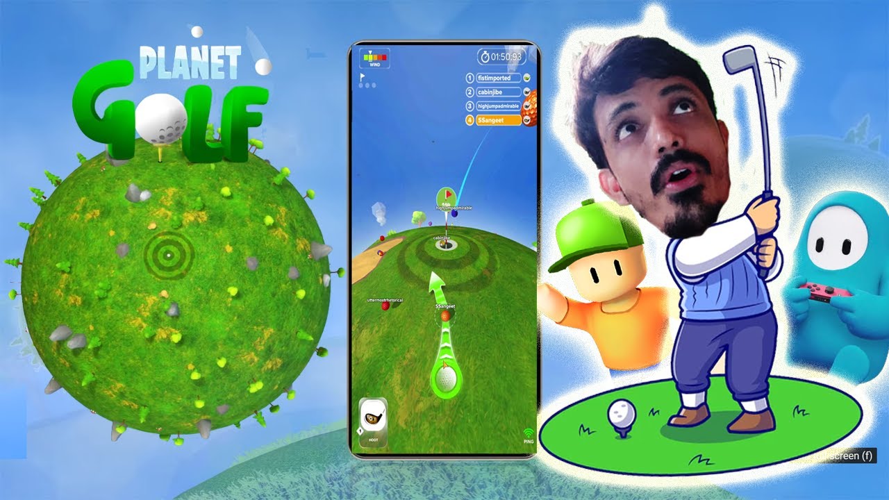 Planet Golf = Stumble Guys + Fall Guys + Golf - The most fun game on ...