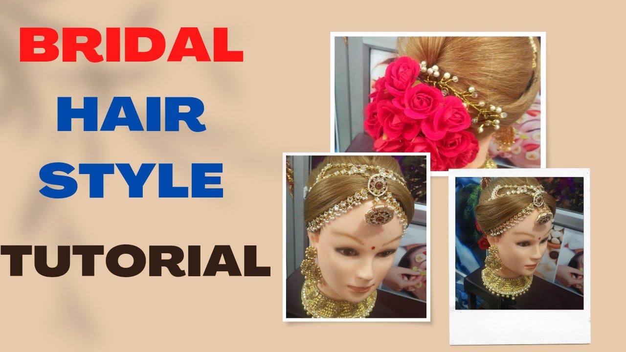 Letest Bridal Juda Hairstyle Bahut Simple Hairstyle😊 - YouTube