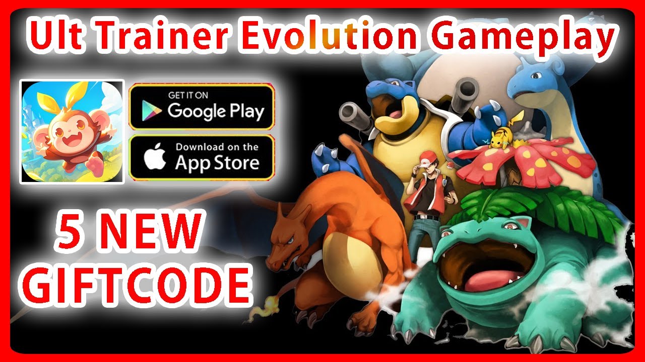 Ult Trainer Evolution Gameplay & How to Redeem Code & All 5 Giftcodes (New Pokemon RPG Game ...
