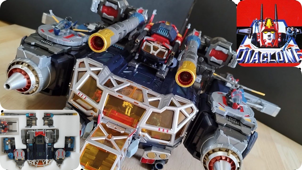 2 chili e mezzo di LIBIDINE pura!^^ Unboxing & Review Diaclone DA-100 ...