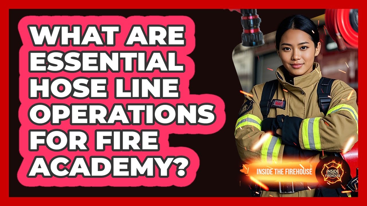 What Are Essential Hose Line Operations For Fire Academy? - Inside the ...
