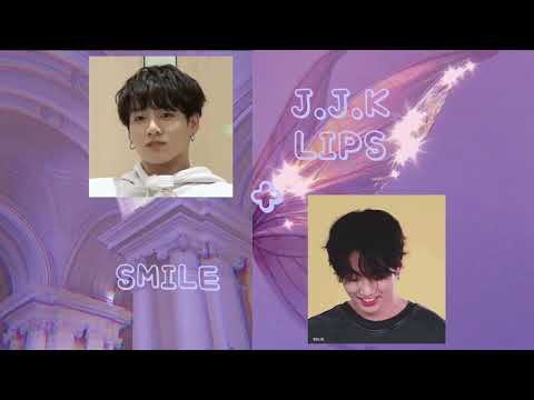 ' J.J.K  Lips + smile ' Jungkook ' un gülüşü ve dudakları sub
