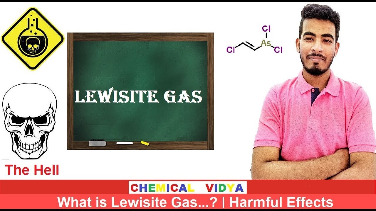 Lewisite Gas-Poisonous gas World War-II (Application Symptoms ...