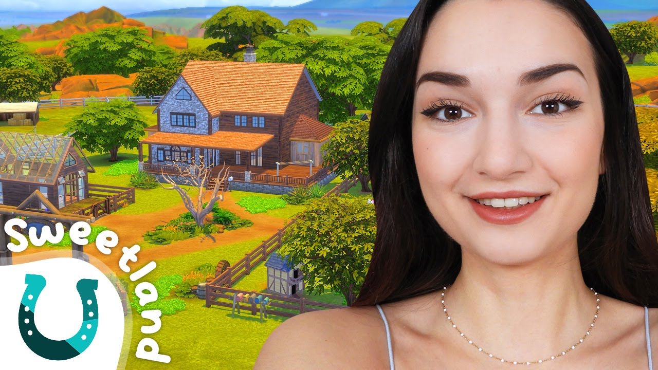 J'ai rénové le ranch de mes rêves ! 😍 | Sweetland BONUS | Sims 4 Vie au ...