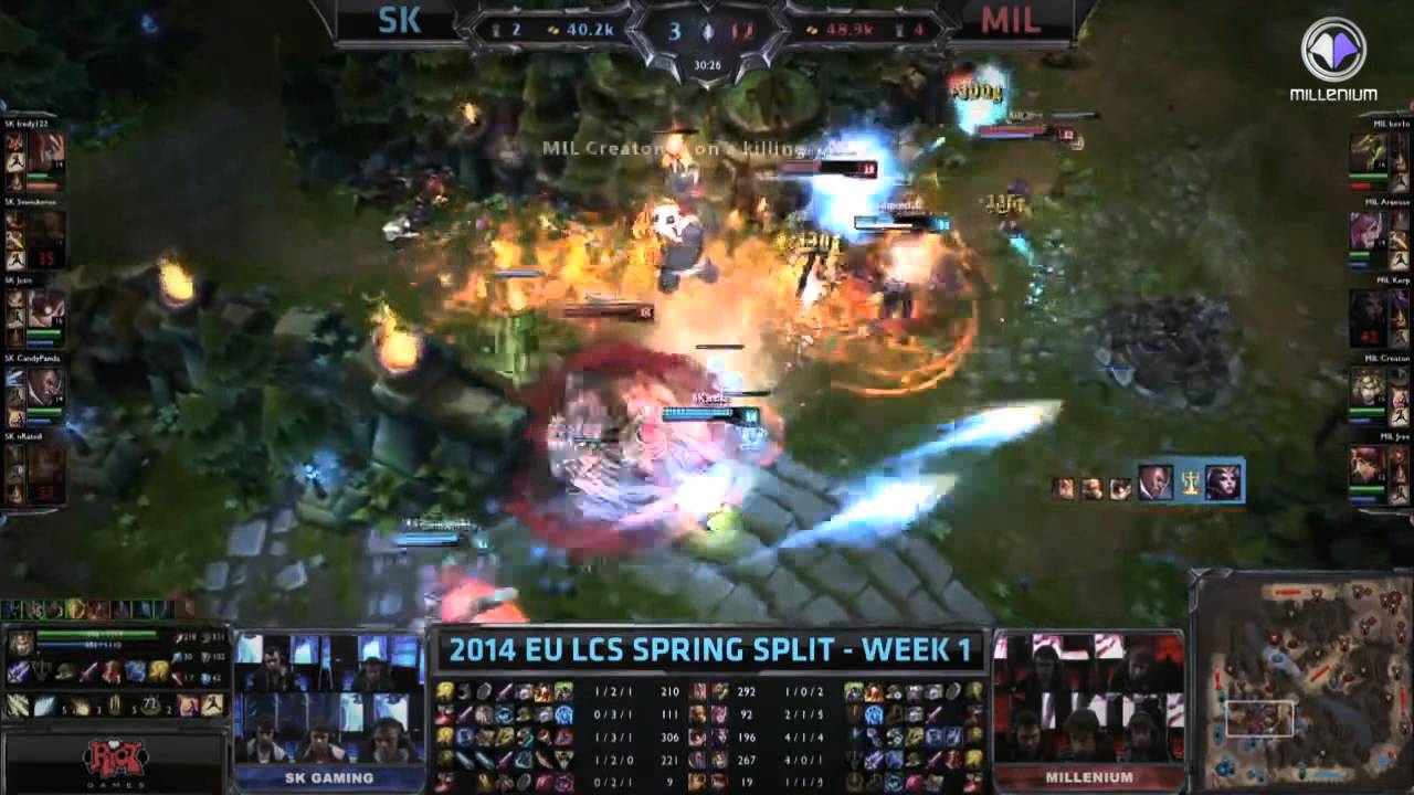 LCS week 1 best of Millenium - League of Legends - YouTube
