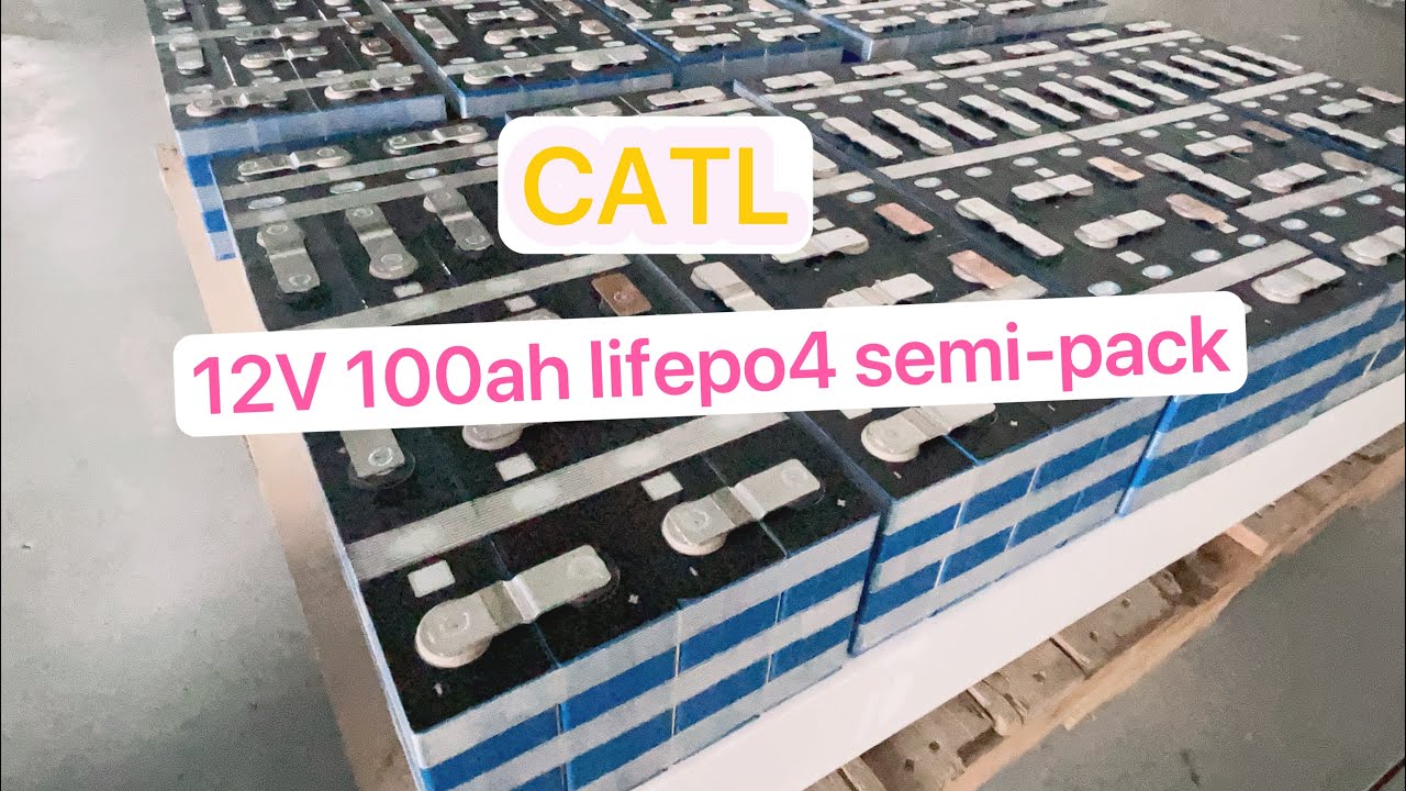 CATL 12V 100ah lifepo4 battery pack - YouTube