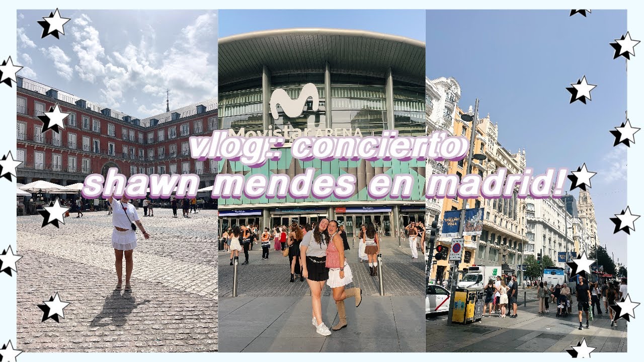 VLOG: VAMOS A MADRID A VER A SHAWN MENDES! II pauli :) - YouTube