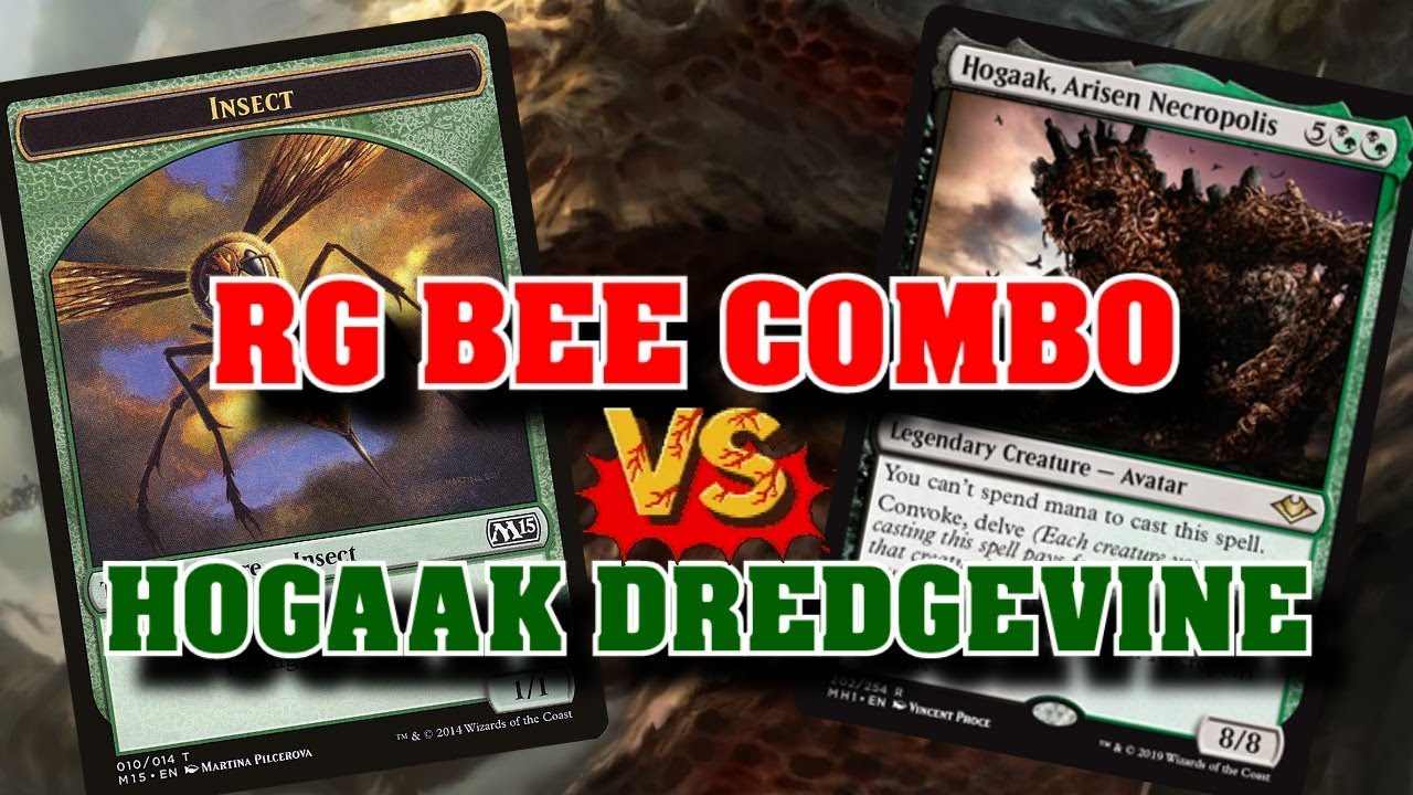 Modern RG Bees vs Hogaak Dredge Vine - MTG Gameplay - YouTube