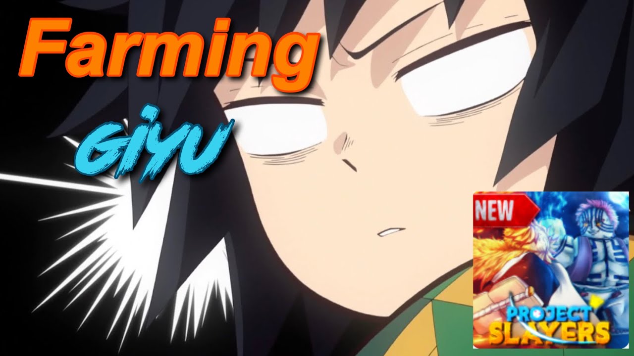 Farming Giyu(until I get a ore) part 1 | Project Slayers | # ...
