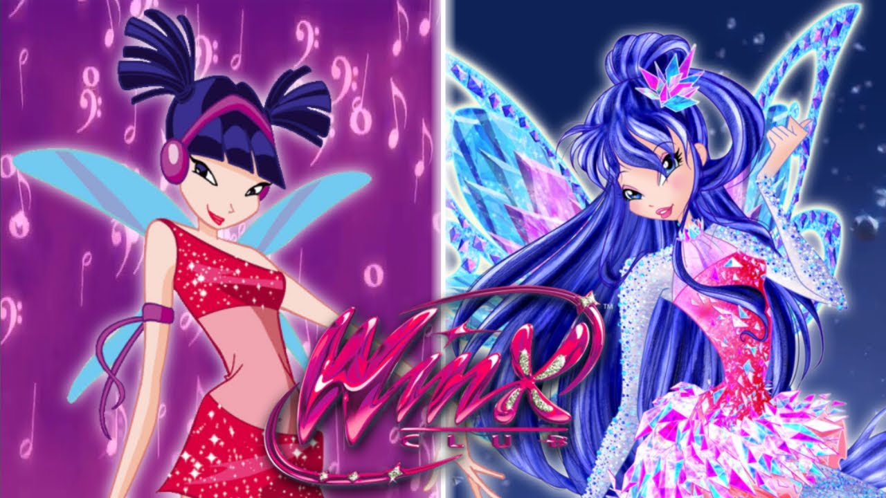 Winx club: Musa all transformations up to Tynix - YouTube